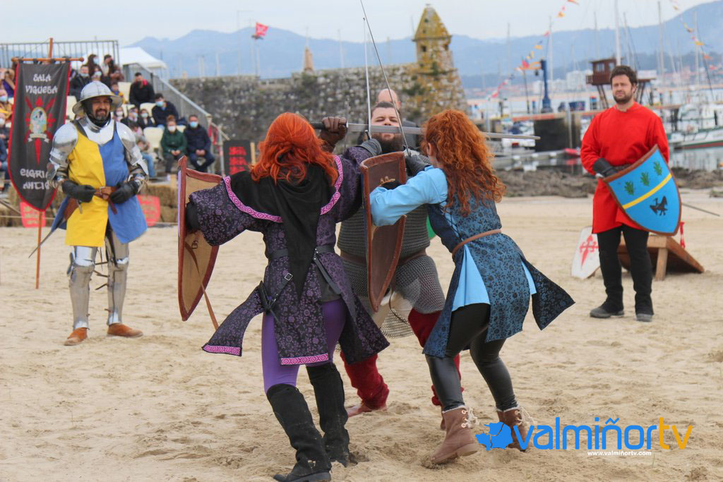COMBATE DE ESGRIMA MEDIEVAL (12) - ValmiñorTV