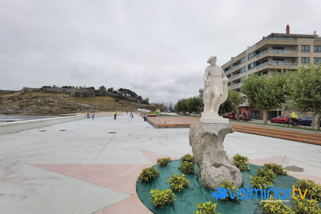 Baiona estrena el renovado Paseo Pinzón - ValmiñorTV