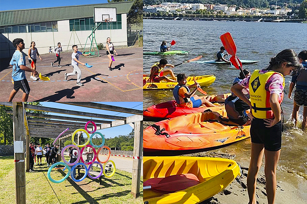El IES Antón Alonso Ríos, ejemplo de salud y bienestar en Tomiño ...