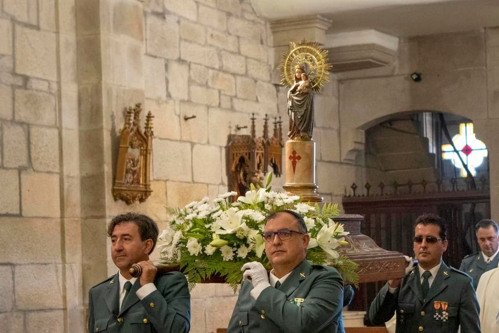 La Guardia Civil de Baiona-Nigrán y de Gondomar celebran la festividad ...
